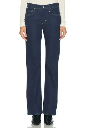 Citizens Of Humanity Genova Cashmere Low Rise Boot Jeans - Sennett