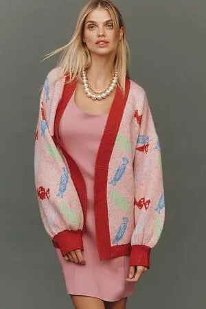 BEL KAZAN Icon Cardigan Sweater - Candy