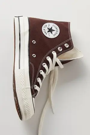 CONVERSE Chuck 70 Recycled Canvas High-Top Sneakers Dark Root