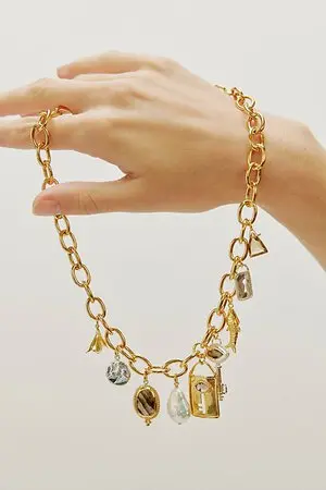 Chan Luu Chunky Charm Necklace