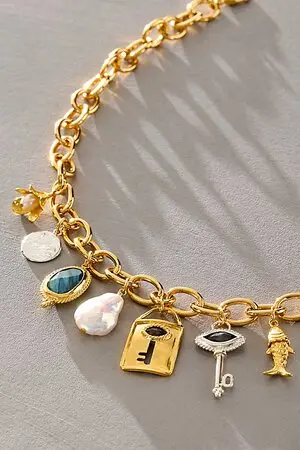Chan Luu Chunky Charm Necklace