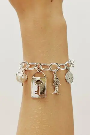 Chan Luu Charm Bracelet - Silver