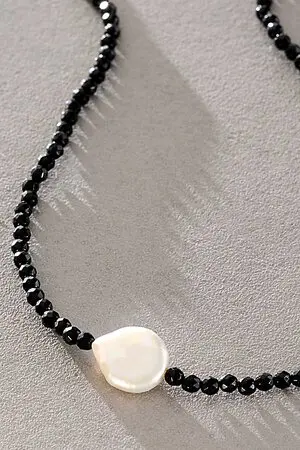 Chan Luu Bead And Pearl Choker