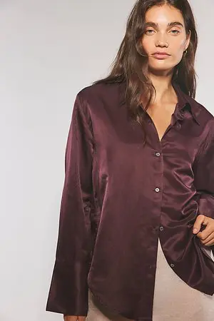Women's Burgundy Shirts