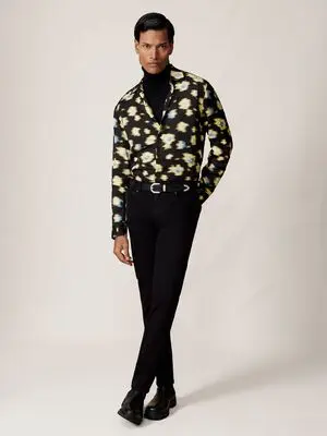 REISS Petal Abstract Floral-print Shirt