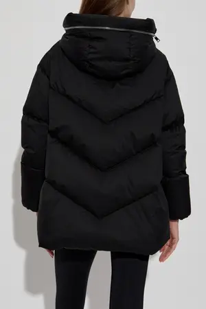 Add Down Padded Quilted Jacket - Black