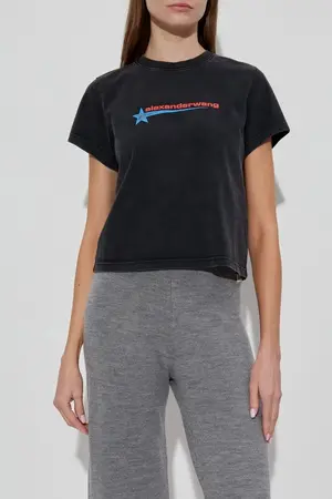 Alexander Wang T-shirt With Logo