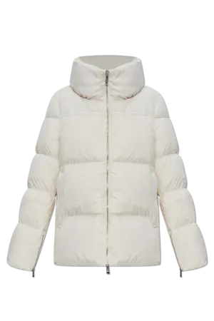 Add Oversized Down Jacket - Cream