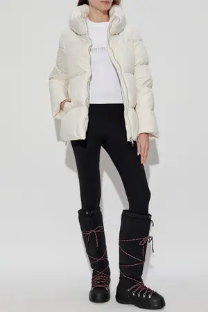 Add Oversized Down Jacket - Cream