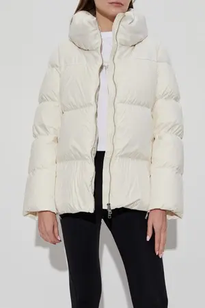 Add Oversized Down Jacket - Cream
