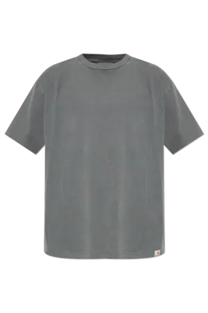 Carhartt Work In Progress T-shirt With Logo - Grey