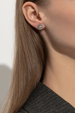 Tory Burch Necklace And Earrings Set - Silver