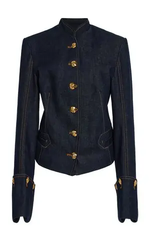 Zimmermann Rebellion Denim Jacket - Blue