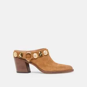 DOLCEVITA Kanyon Suede Heeled Mules