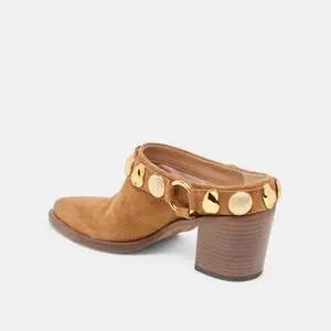 DOLCEVITA Kanyon Suede Heeled Mules