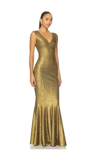 Norma Kamali Grace Fishtail Gown