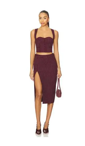 Retrofete Monet Waistcoat - Port