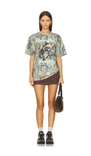 GOTHICMOCHAS Rodeo Drive Camouflage Print T-shirt