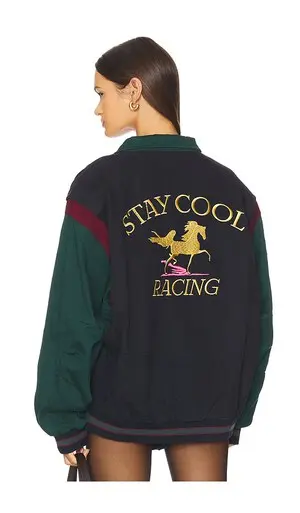 STAY COOL Racing Bomber Jacket