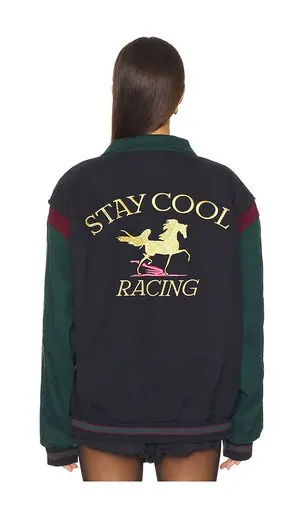 STAY COOL Racing Bomber Jacket