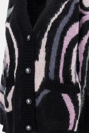 Emilio Pucci Mohair Blend Cardigan - Nero