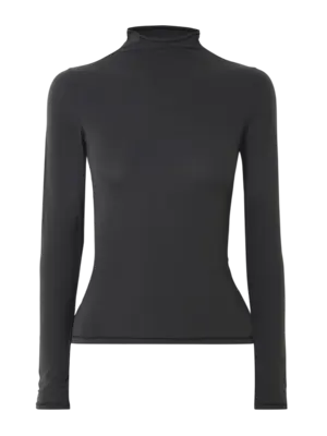 SKIMS Stretch-jersey Turtleneck Top