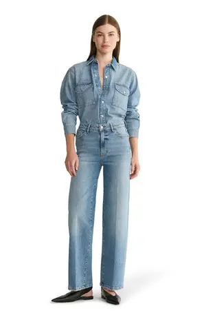 Warp + Weft Nonstretch Denim Shirt