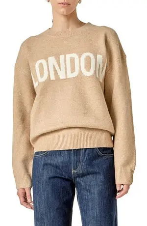 English Factory Cuffed Sweaters For Women
