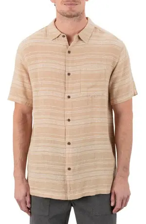 Hurley Oceanside Short Sleeve Button-up Shirt