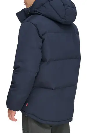 LEVI'S Arctic Cloth Heavyweight Parka - Navy