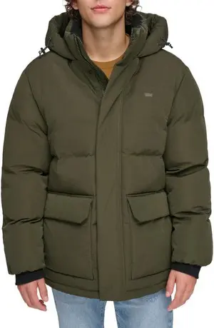 Levi's Hooded Outerwear For Men