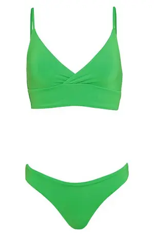 MAAJI Emerald Brocade Sublimity Reversible Bikini Bottoms