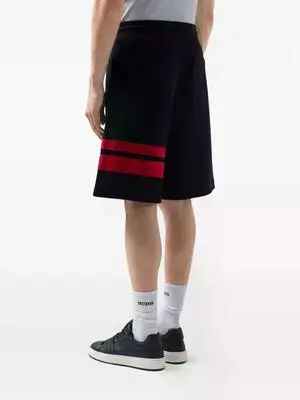 Gcds Stripe-detail Drawstring Shorts