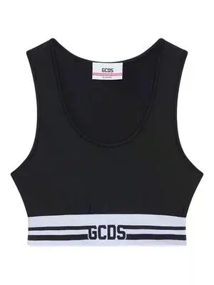 Gcds Logo-embellished Tank Top - Black