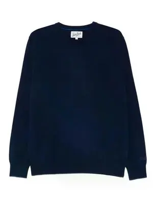 MC2 SAINT BARTH Logo-embroidered Crew-neck Jumper