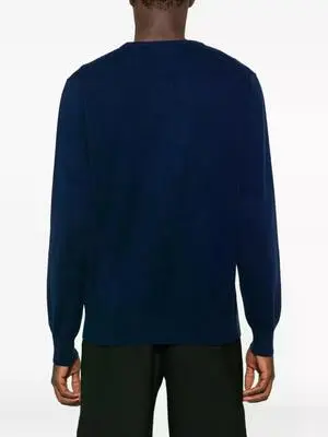 MC2 SAINT BARTH Logo-embroidered Crew-neck Jumper
