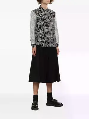 Comme Des Garçons Print Long-sleeve Shirt