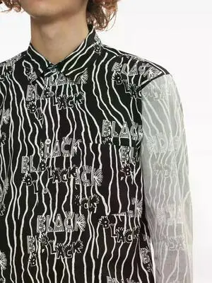 Comme Des Garçons Print Long-sleeve Shirt