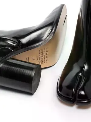 MAISON MARGIELA Tabi 80mm Glossed-leather Boots