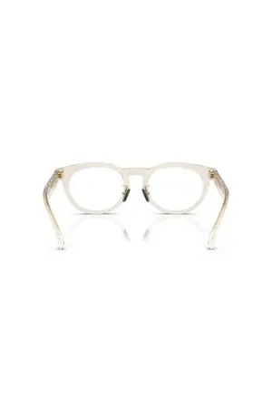 Moncler 52mm Phantos Optical Glasses - White