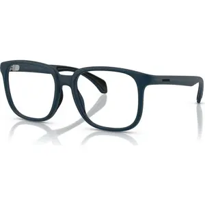 Moncler 55mm Square Optical Glasses Blue