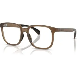 Moncler 55mm Square Optical Glasses - Brown