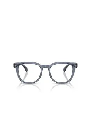 Moncler Square Acetate Eyeglasses - Blue