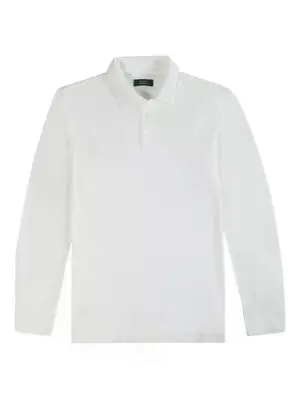 ZANONE Pique Cotton Polo Shirt