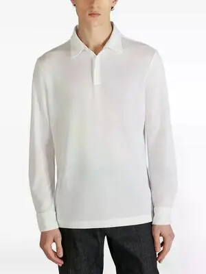 ZANONE Pique Cotton Polo Shirt