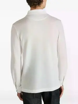 ZANONE Pique Cotton Polo Shirt