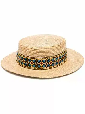 Borsalino Magiostrina Straw Hat - Neutrals