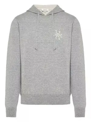 JACOB COHЁN Logo-embroidered Hoodie