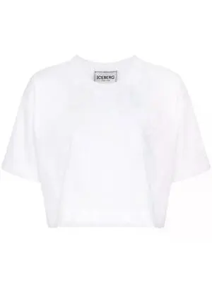 Iceberg Straight Hem T-shirts For Women