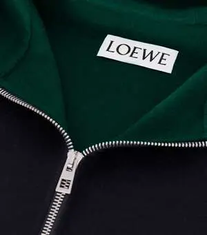Loewe Wool-cashmere Hooded Jacket